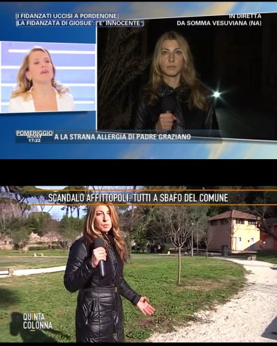 Elena Redaelli telegiornalista