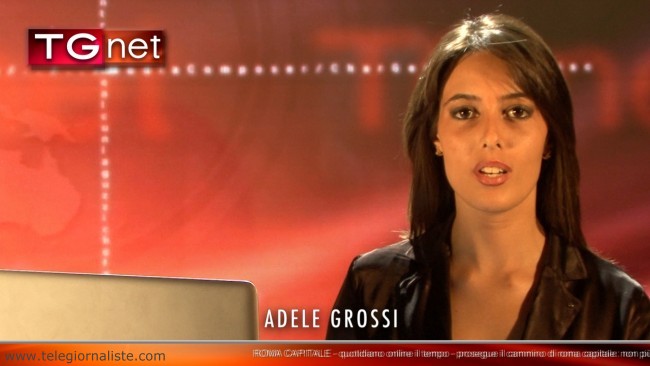 Adele Grossi telegiornalista