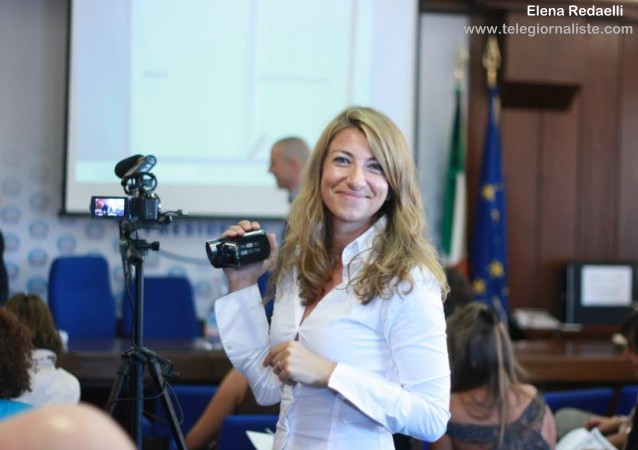 Elena Redaelli telegiornalista